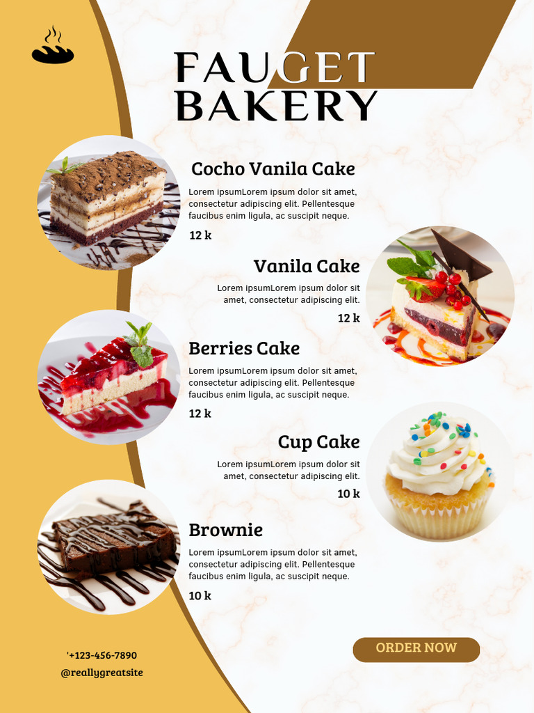Food Professional Paper Menu | PDF | Cuisine | Food And Drink
