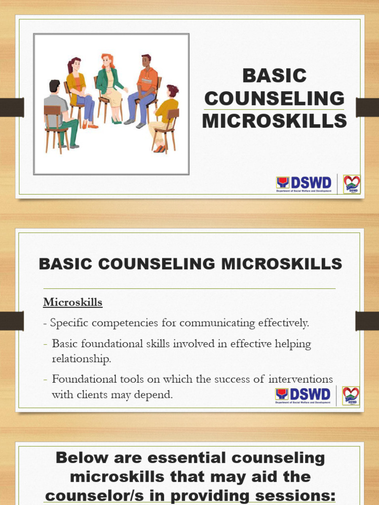 Essential Counseling Microskills Guide | PDF | Emotions | Feeling
