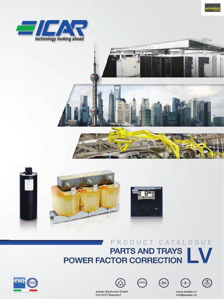 Power Factor Correction COMPONENTS | PDF | Ac Power | Capacitor