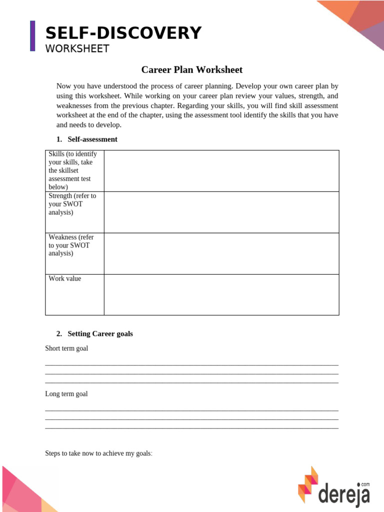 Activity 5 - Career Planning | PDF | Creativity | Critical Thinking