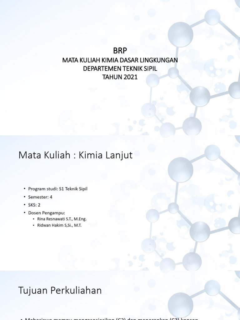 Week1 BRP, Review Kimdas, Laju Reaksi | PDF | Chemical Equilibrium | Reaction Rate