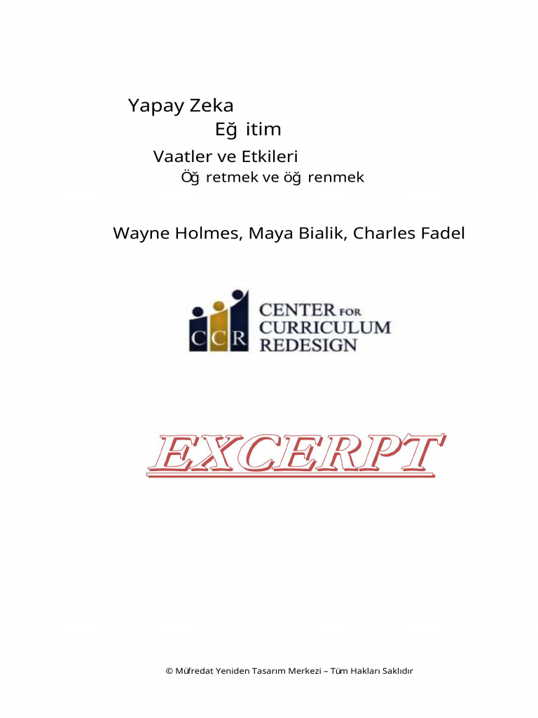 AIED Book Excerpt CCR | PDF