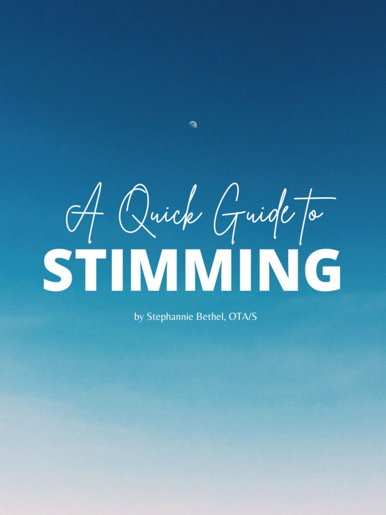 Understanding Stimming and Stereopathy | PDF | Autism Spectrum | Senses
