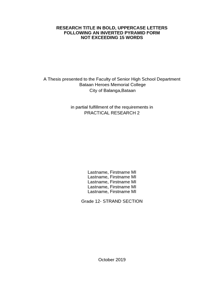 Paper Format | PDF | Data Analysis | Hypothesis
