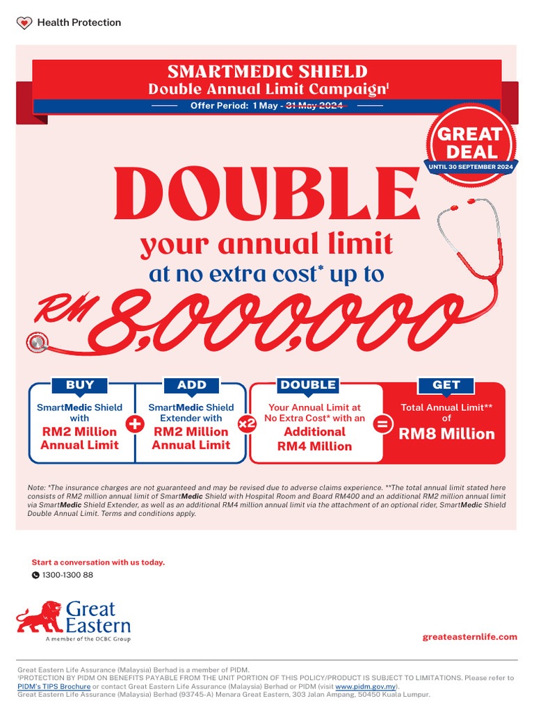 SmartMedic Shield Double Annual Limit - EN 2024 | PDF | Insurance | Expense