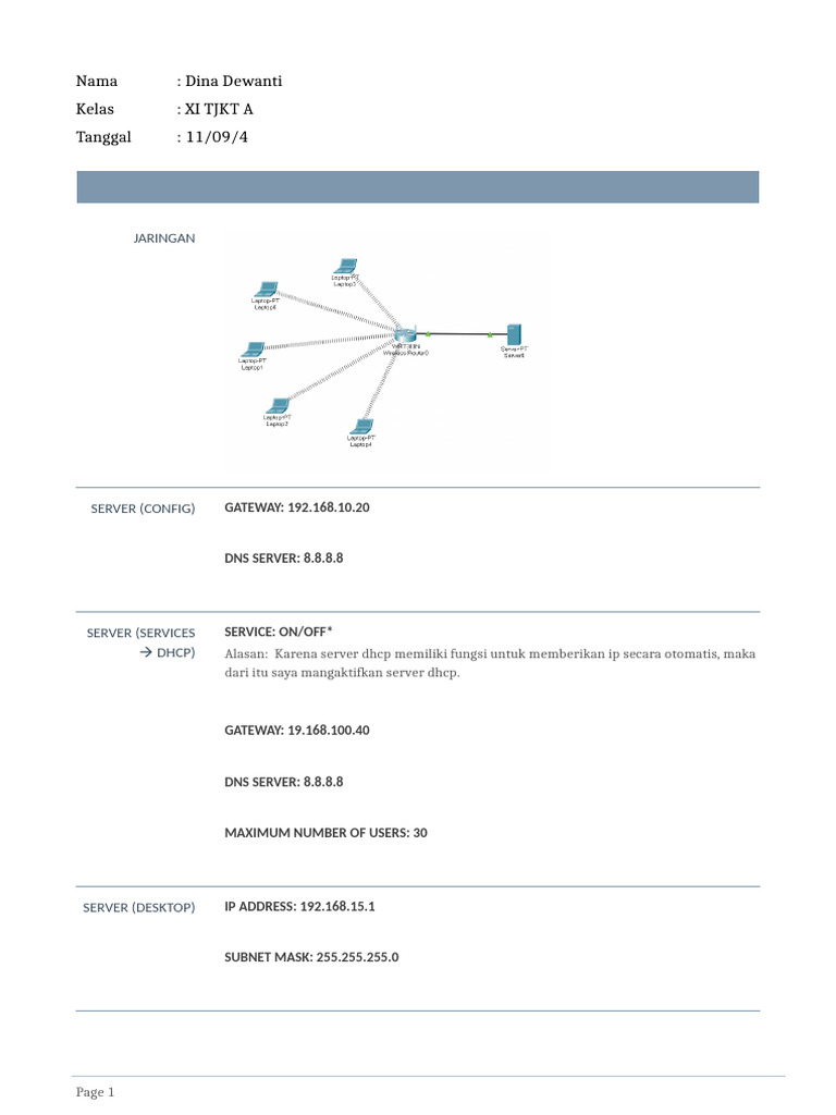 Worksheet AP Bridge Dina | PDF