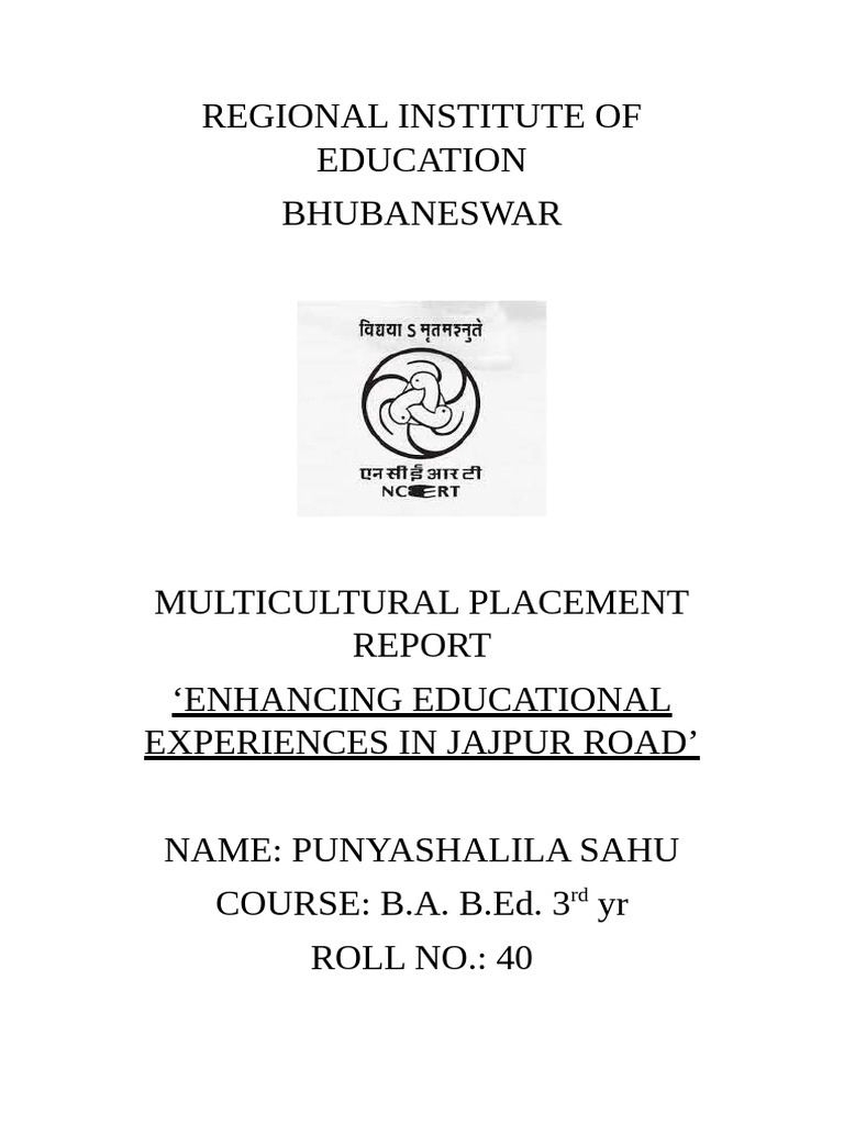 MCP Report For CLG | PDF | Schools