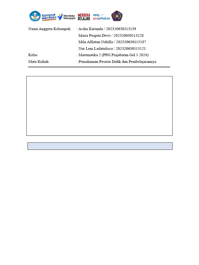 RUANG KOLABORASI - Kasus 1 - T4 - Nur Leni L | PDF