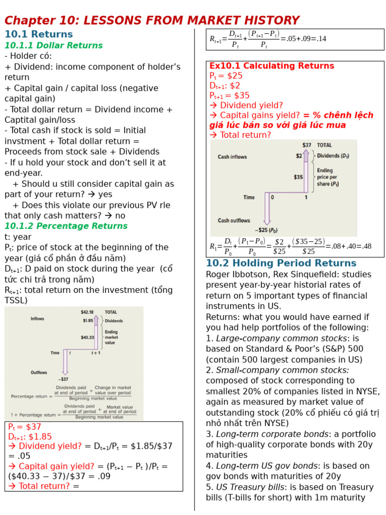 Tóm Tắt Word 10 TCDNNC | PDF | Standard Deviation | Normal Distribution
