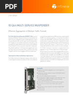 gp1100x Datasheet | PDF | Quality Of Service | Optical Fiber