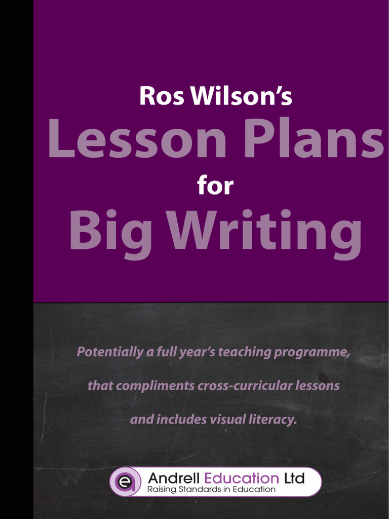 Big Writing Lesson Plans Sample | PDF | Little Red Riding Hood ...