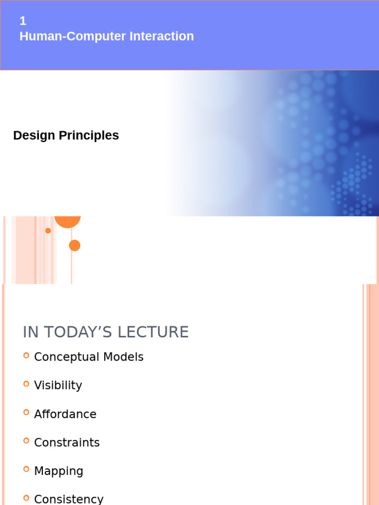 12 DesignPrinciples | PDF | User Interface | Conceptual Model