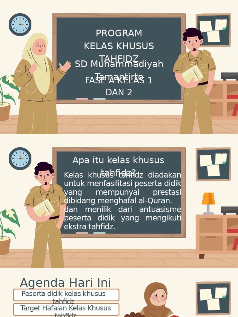 Kelas Khusus Tahfidz New | PDF