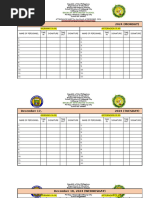 Tanod Attendance Sheet Final | PDF | Philippines | Economy Of The Philippines