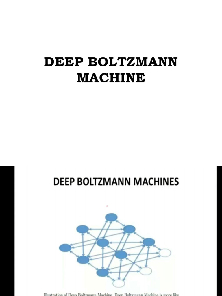 Deep Boltzmann Machine | PDF
