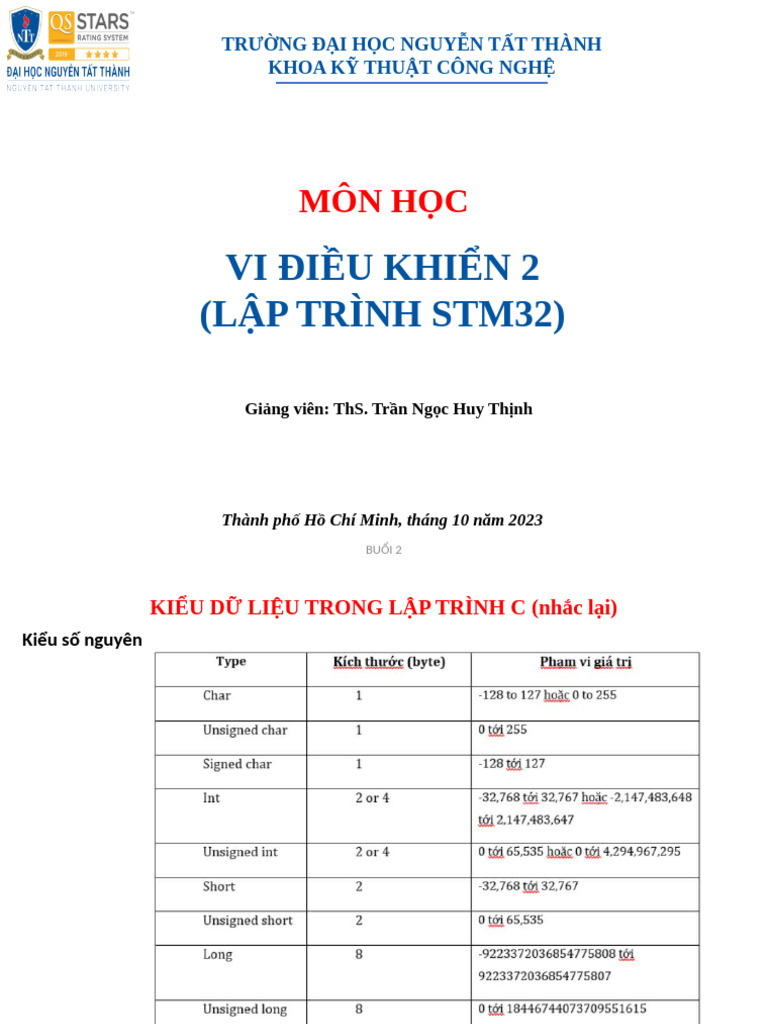 Bai Giang - Vi Dieu Khien 2 | PDF