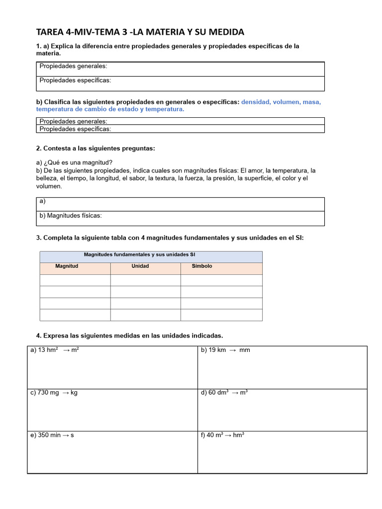 Apellido 1 - Apellido 2 - Nombre - ACTII - SP - MIV - Tarea 4 - Tema 3 - LA MATERIA Y SU MEDIDA ...
