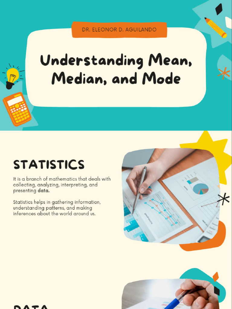 Mean Median Mode | PDF
