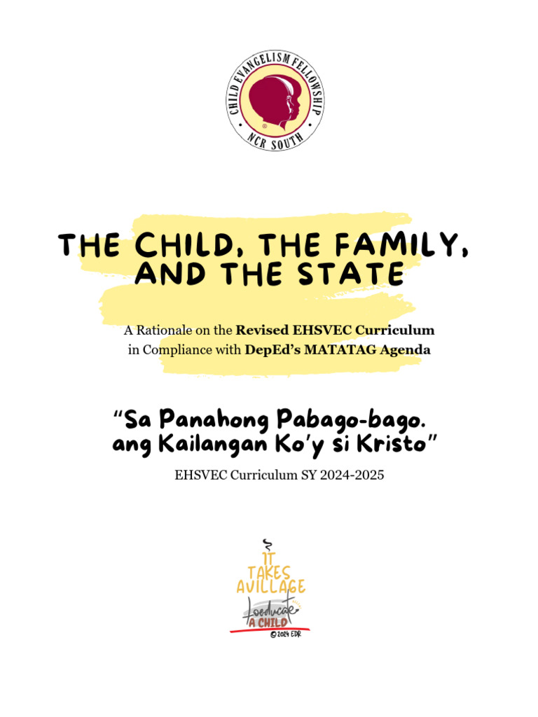 The Child, The Family, and The State | PDF | Curriculum | Learning