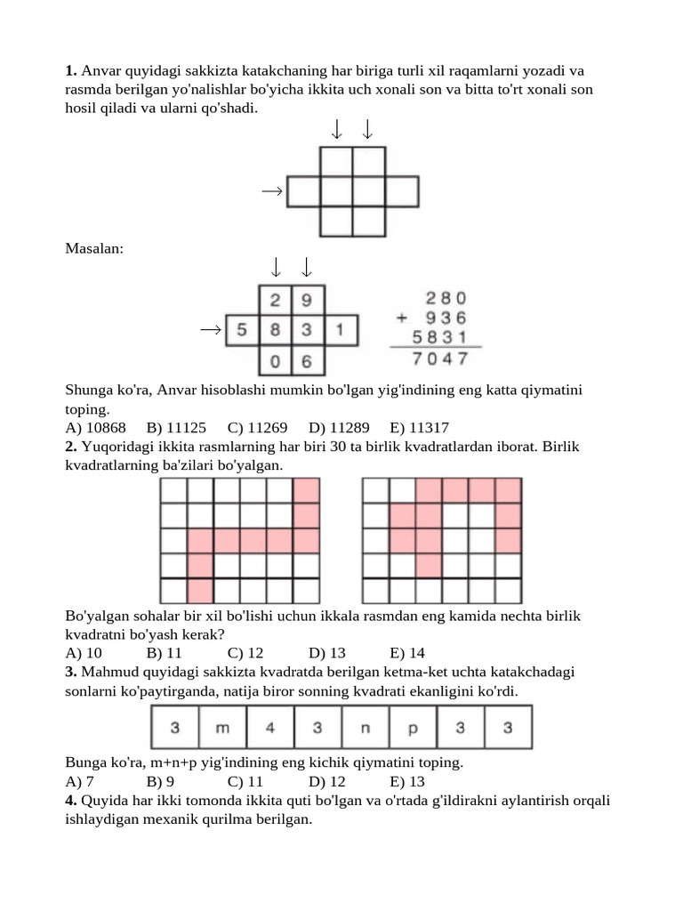Eng Katta Eng Kichik - Qayiq | PDF