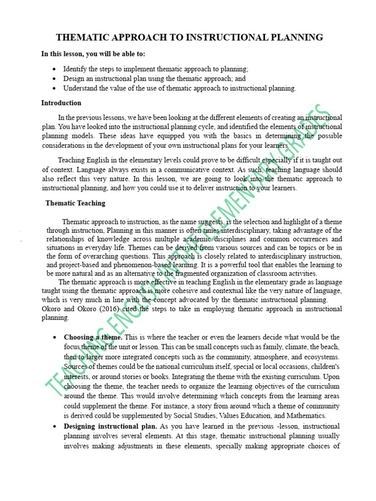 Lesson 4 Pdf Learning Curriculum