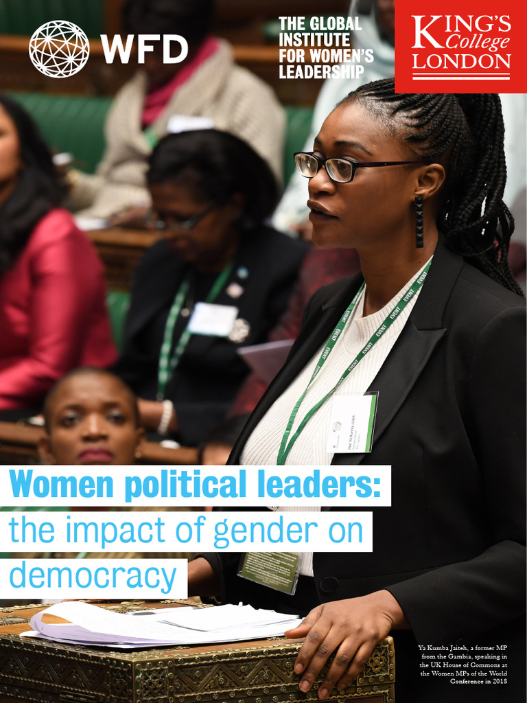Women Leaders and Democracy Impact | PDF | Democracy | Political Ideologies
