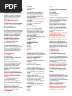 Pedia Post Test PDF | PDF | Congenital Heart Defect | Atrium (Heart)