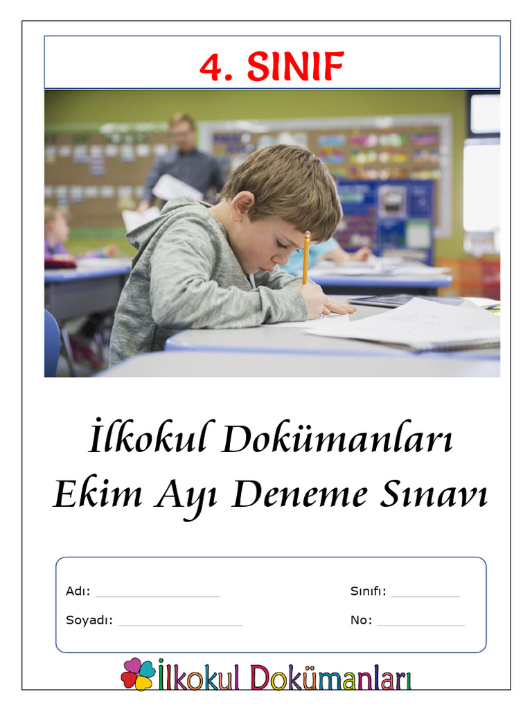 2 4 Sinif Ekim Deneme | PDF