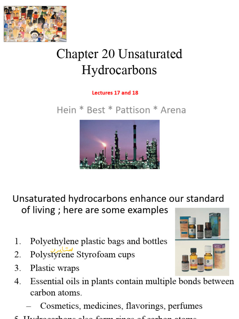 9-Unsaturated Hydrocarbon | PDF | Alkene | Isomer
