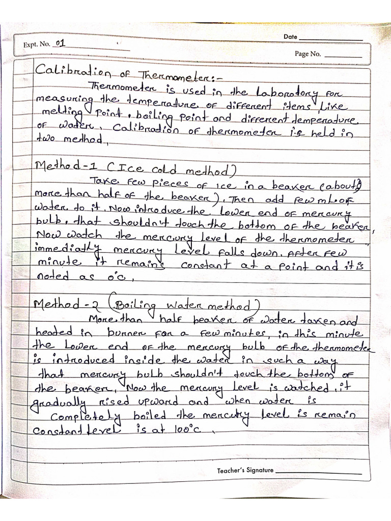 Chemistry Practical Note Semester2 | PDF