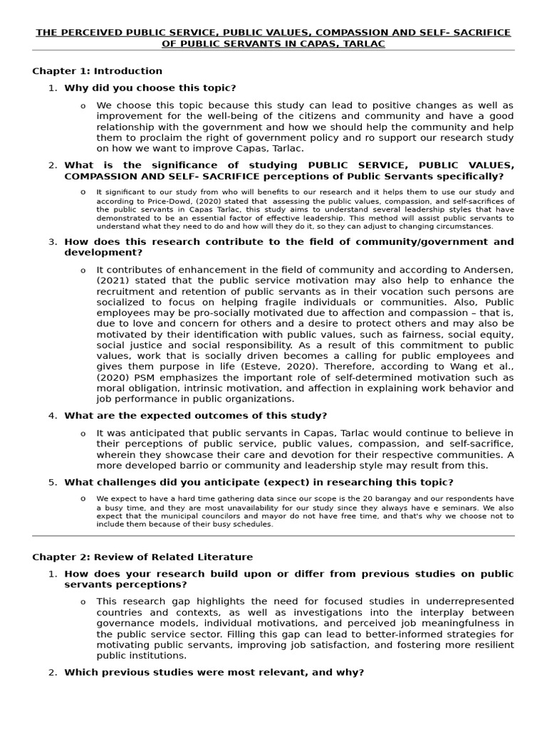Research Defense Possible Questions 1 1 | PDF | Motivation | Motivational