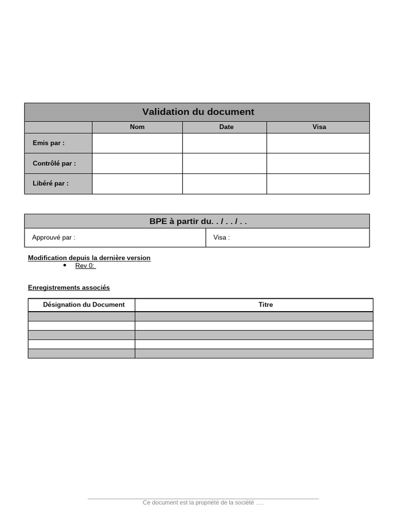 Modèle de cartographie des processus | PDF | Gestion des ressources ...