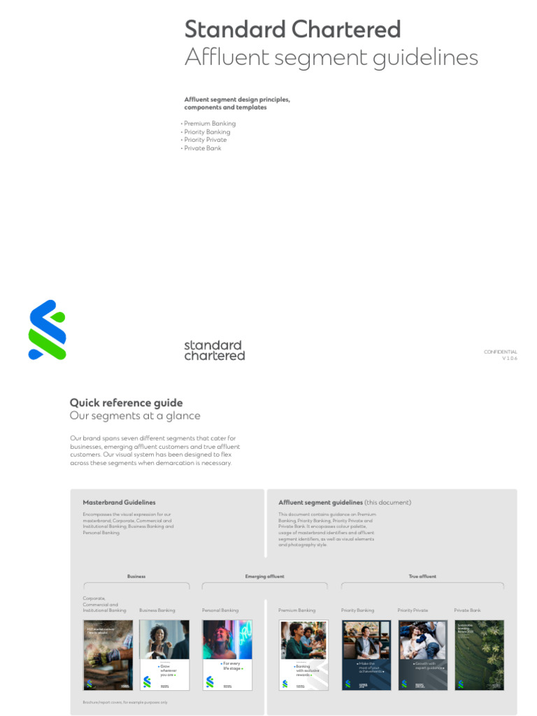 Affluent Segment Branding Guidelines | PDF