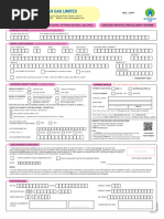 MNGL Domestic Gas Connection Application | PDF | Cheque | Government