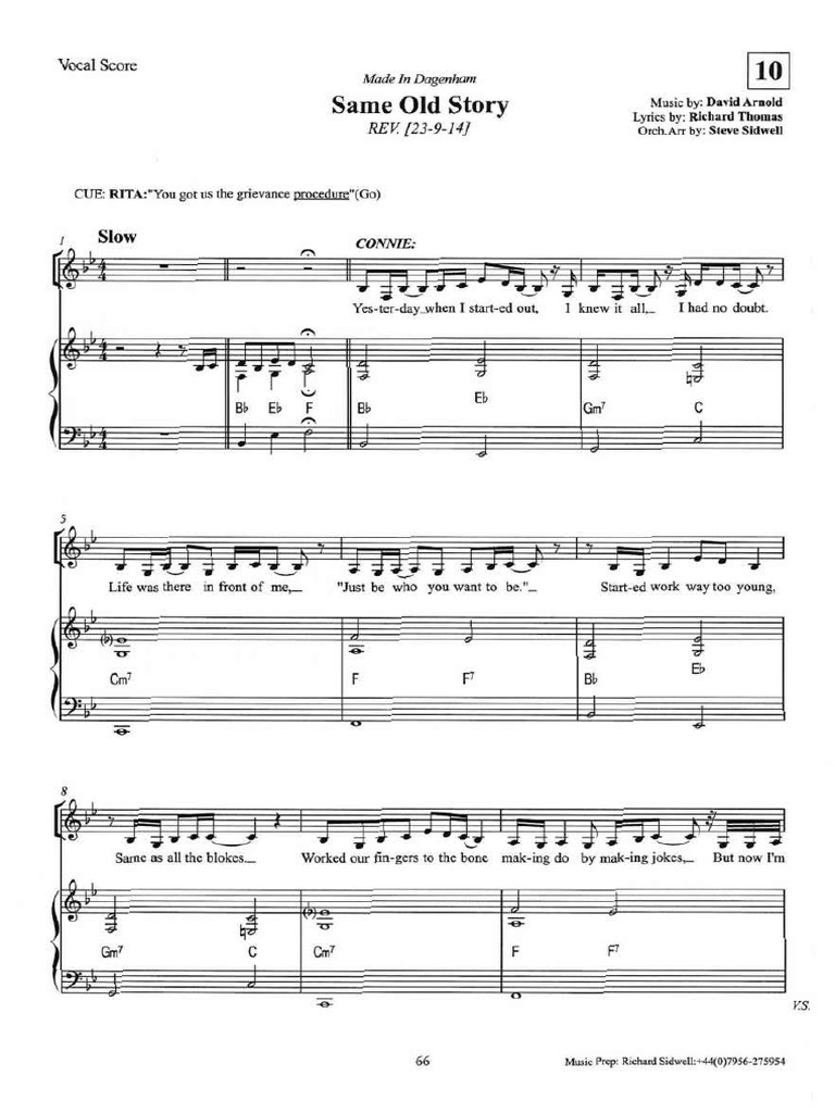 Same Old Story | PDF