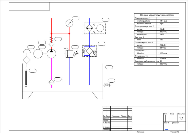 Hydraulic Schema | PDF