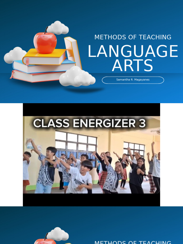 Language Arts Teaching Methods Explained | PDF | Language Education ...