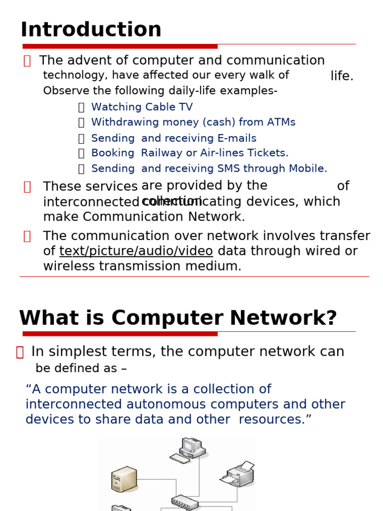 VKS Networking 2024 | PDF | Computer Network | Transmission Medium