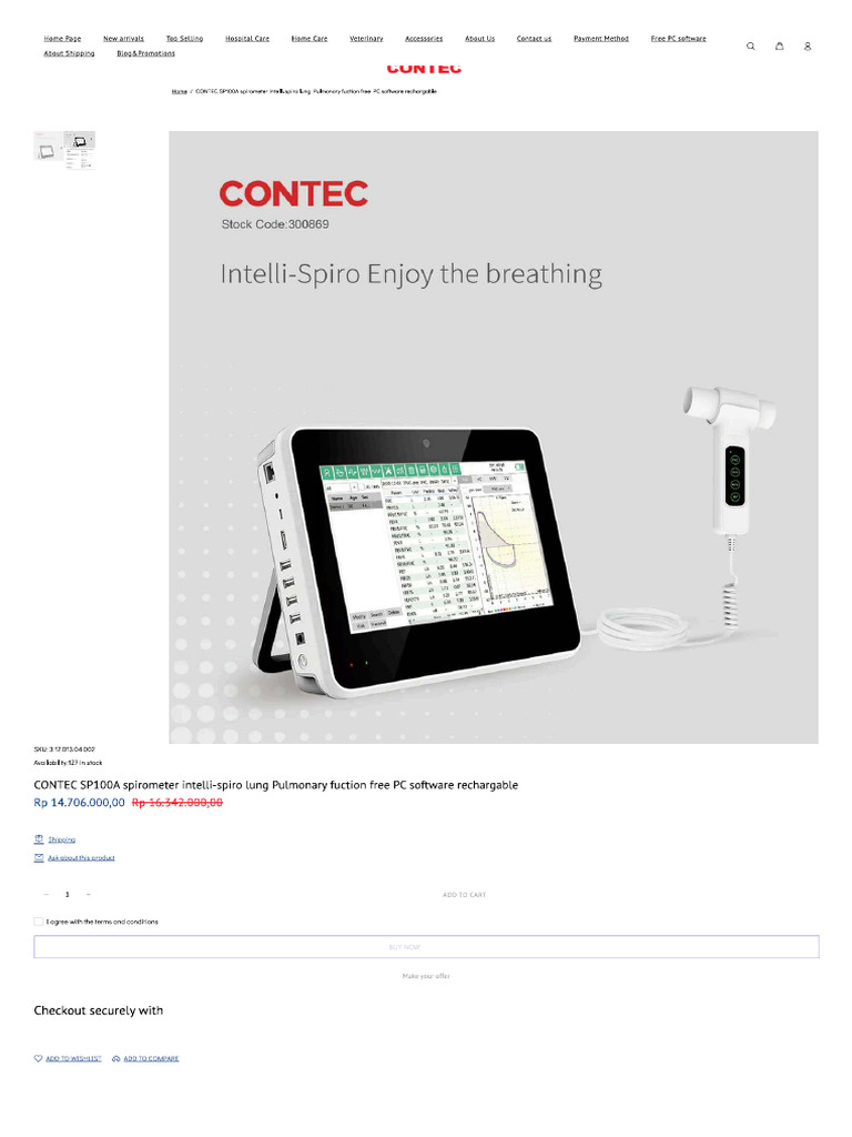 Contec SP-100A | PDF
