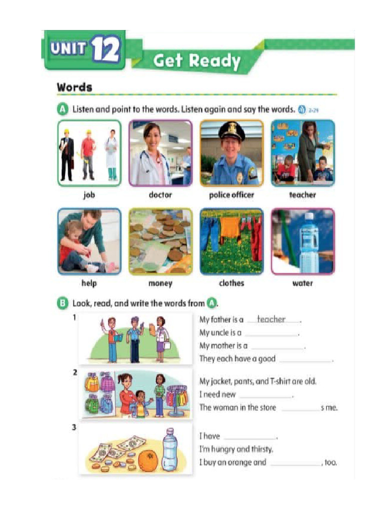 Unit 2 Basic 3 Children | PDF