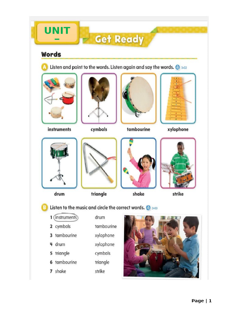 Unit 5 Basic 3 Children | PDF