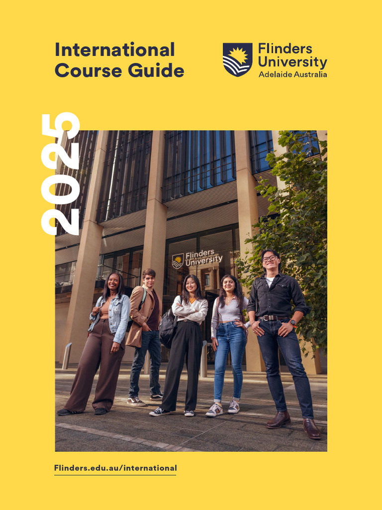 2025 Flinders International Course Guide | PDF | Cost Of Living | Adelaide