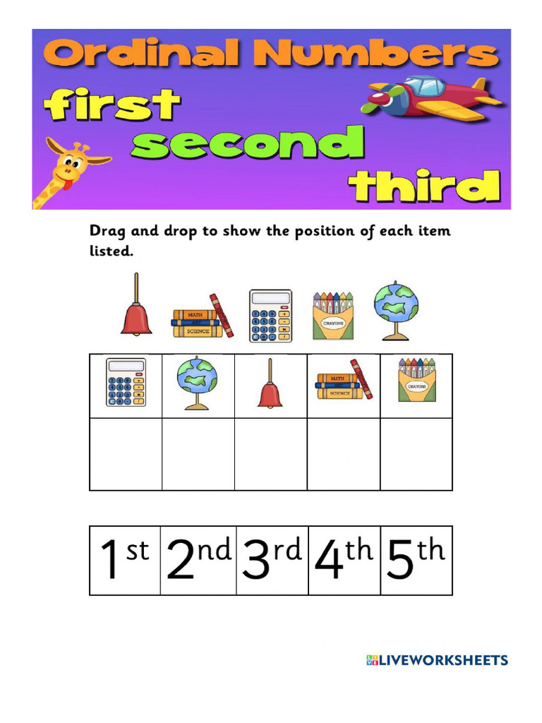 Ordinal Numbers | PDF