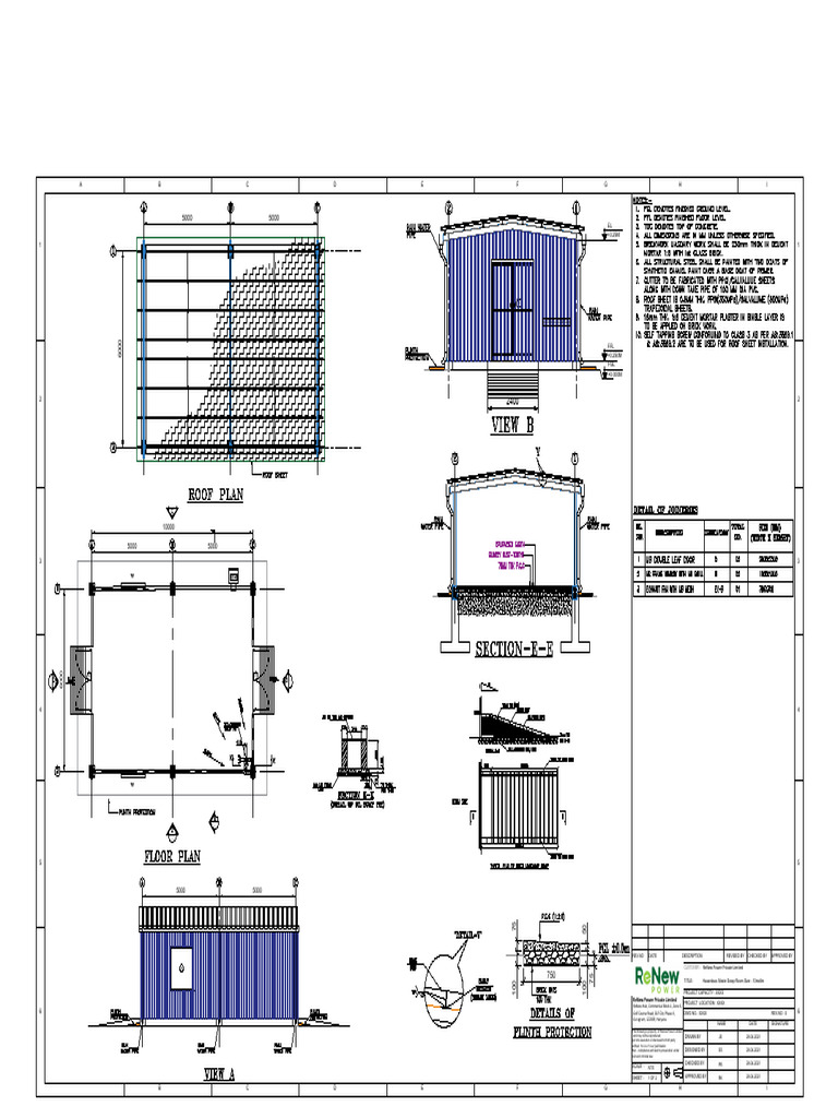 B. Hazardous Waste Scrap Yard - 10mx6m | PDF | Materials | Building ...