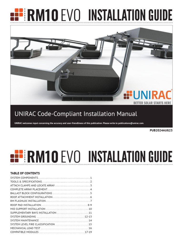 RM10EVO Installation Guide | PDF