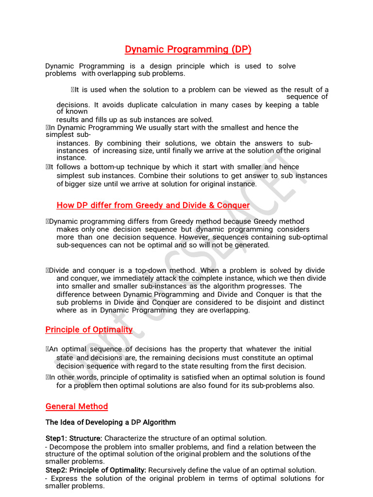 Daa R20 Unit 3 | PDF | Dynamic Programming | Graph Theory