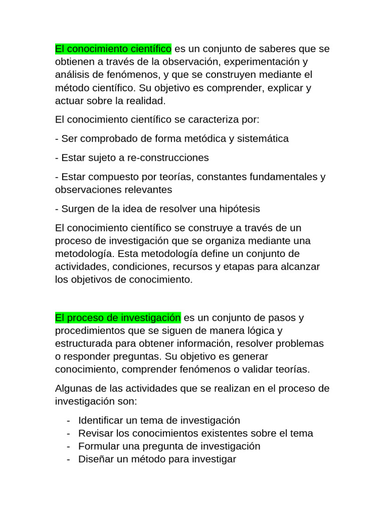 Uc-12 Proyecto Socio Integrador | PDF | Método científico | Teoría