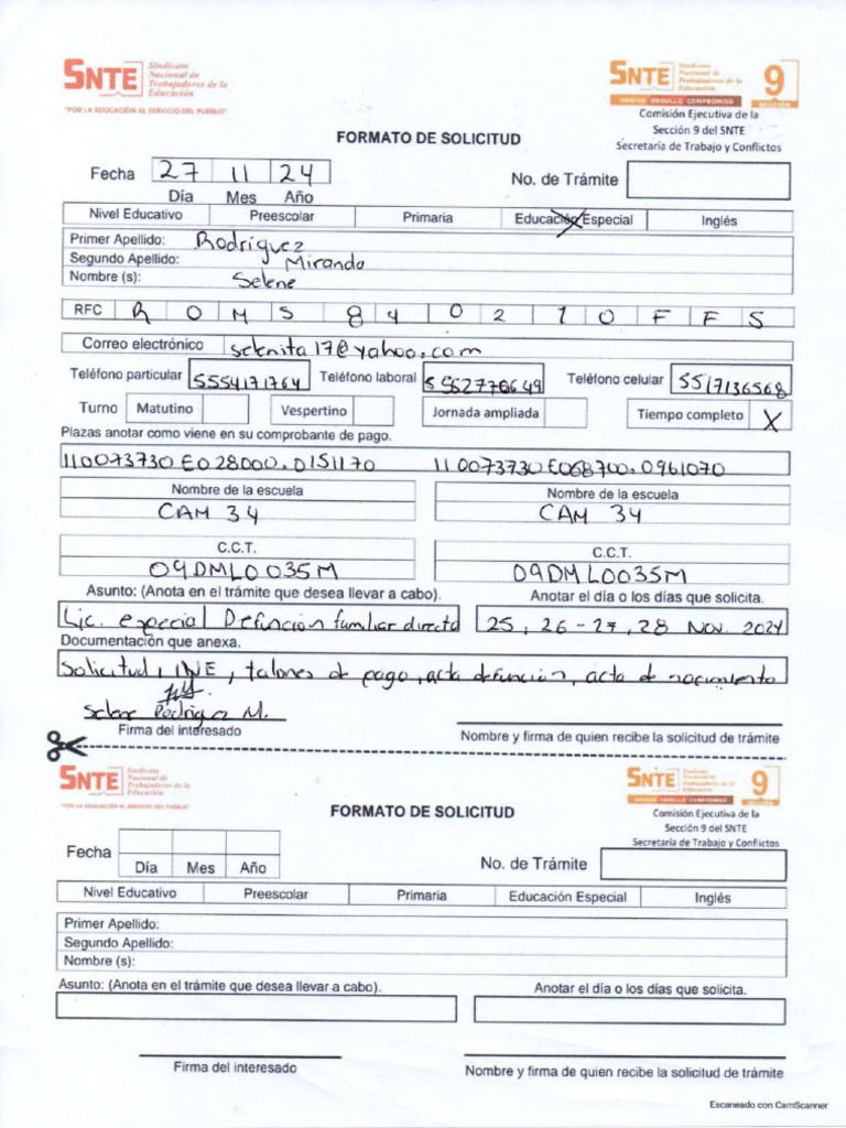 Tramite Selene 1 | PDF