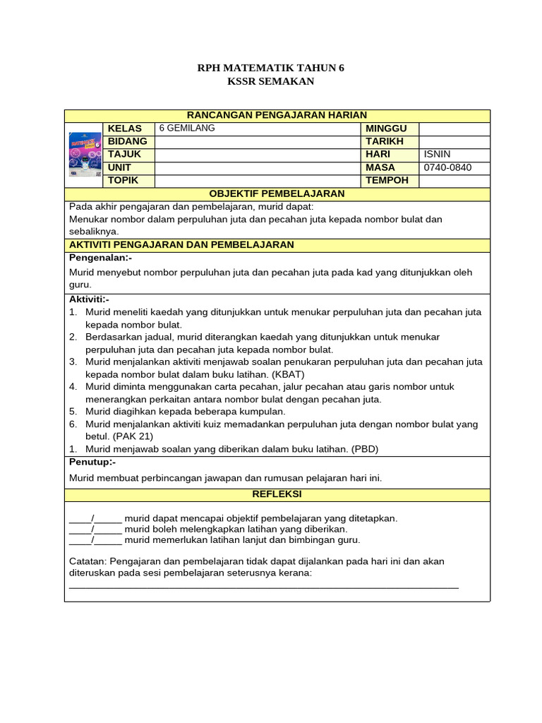E-Rph Minggu 5 | PDF