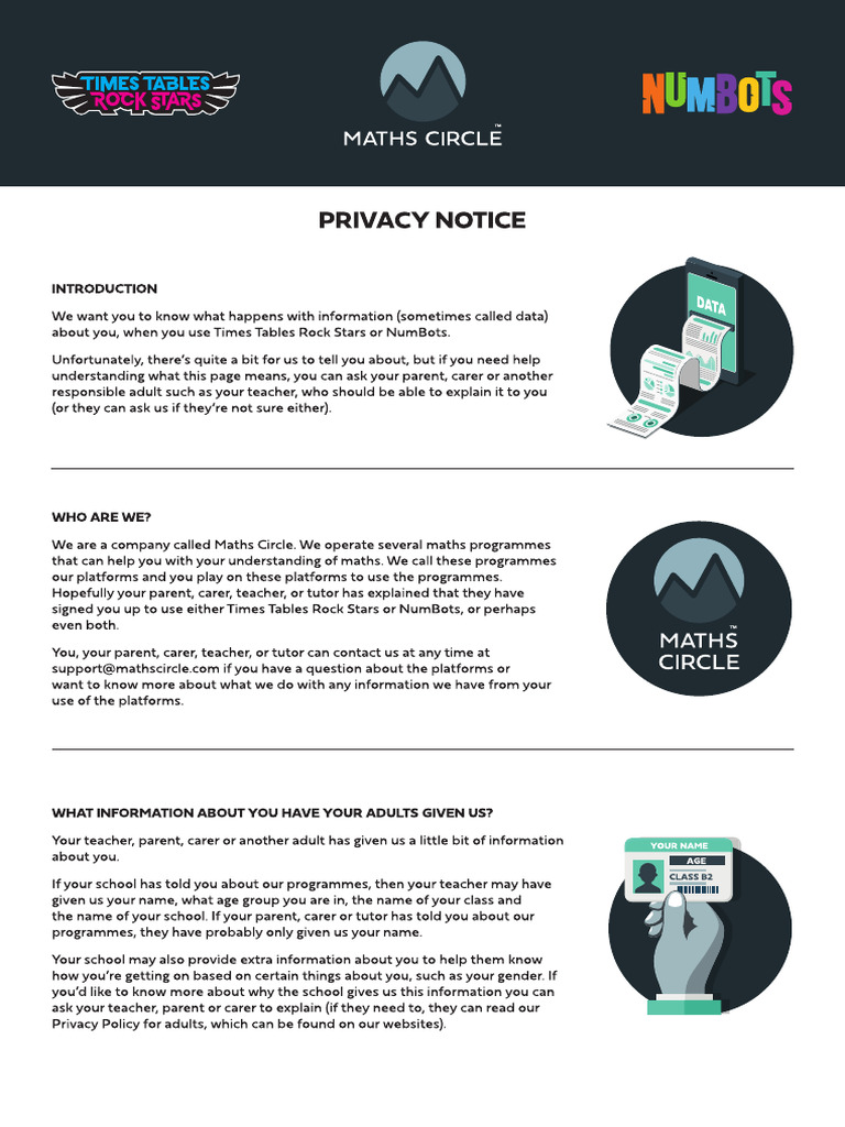 Child Friendly Privacy Notice | PDF